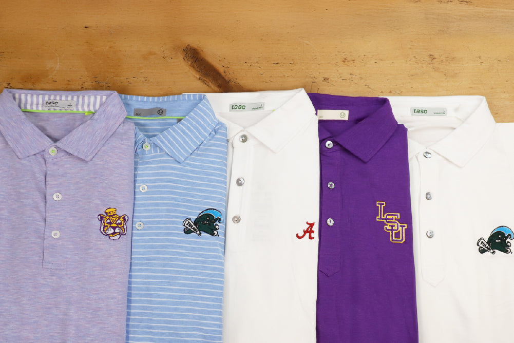 The Collegiate Shop - Tops with Embroidered School Logos – tasc Performance