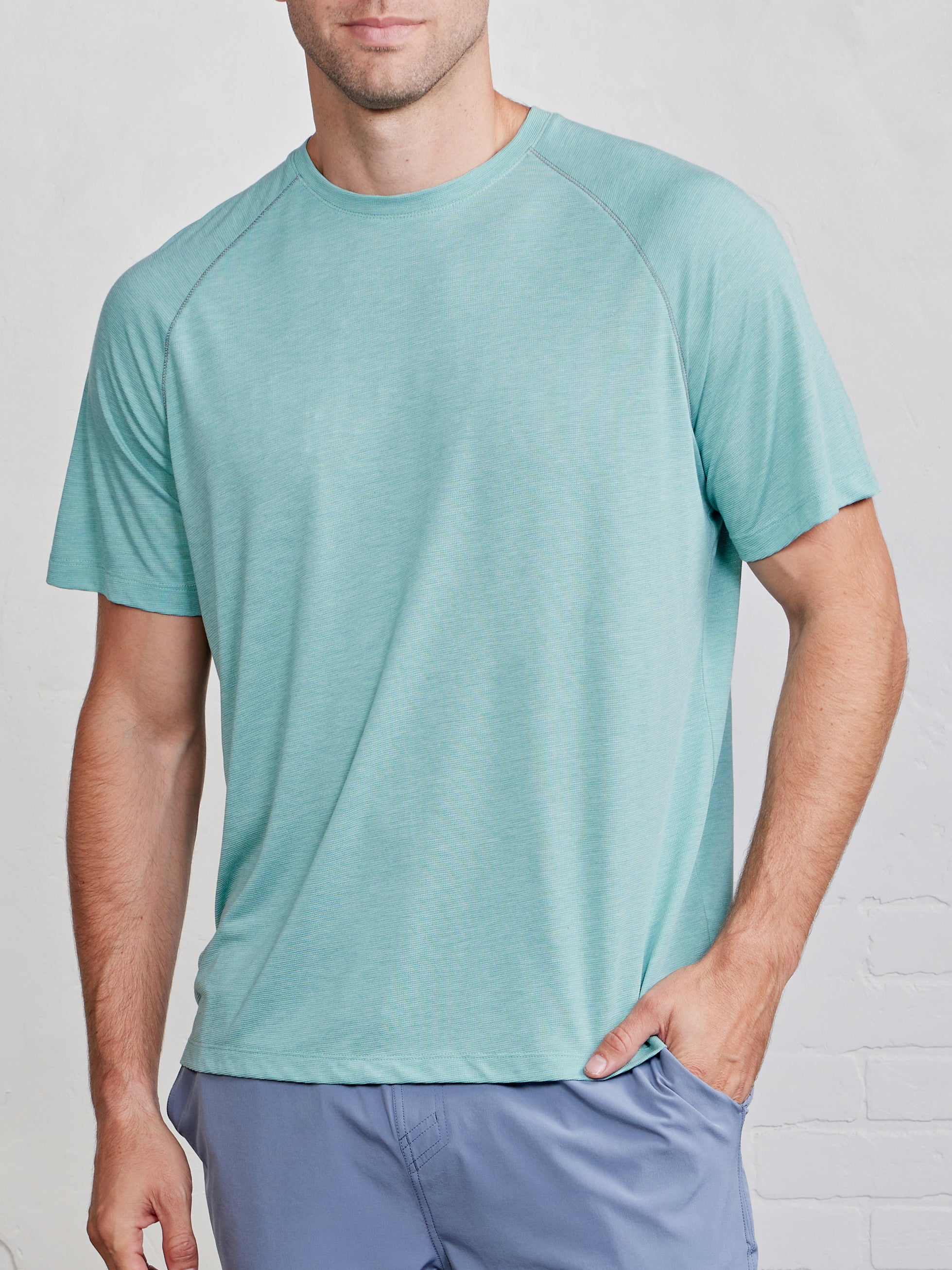 Vital MicroAir Performance Mesh T-Shirt Meadowbrook Heather – tasc ...