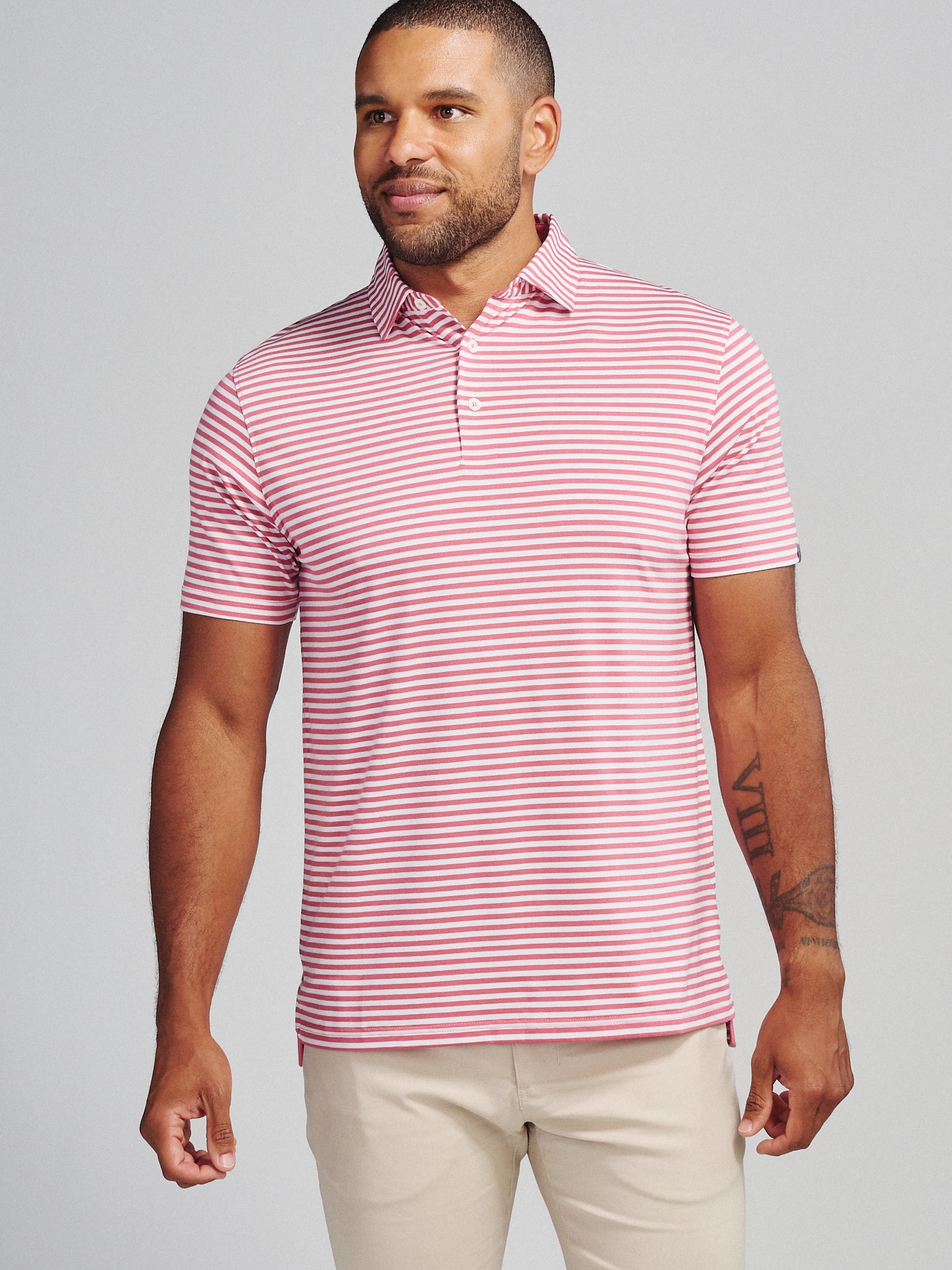Cloud Polo - Air Stripe – tasc Performance