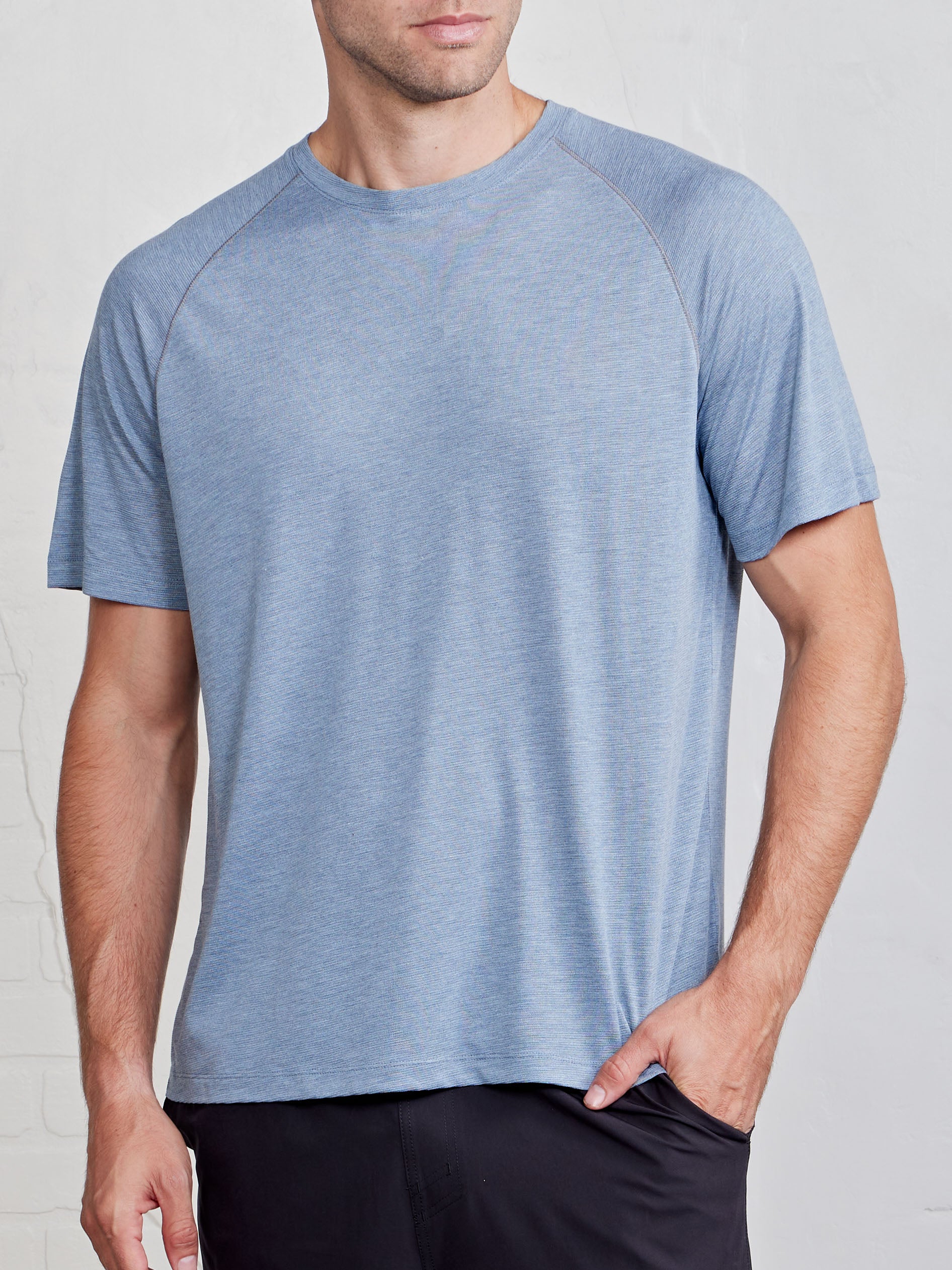 Vital MicroAir Performance Mesh T-Shirt Anchor Heather – tasc Performance